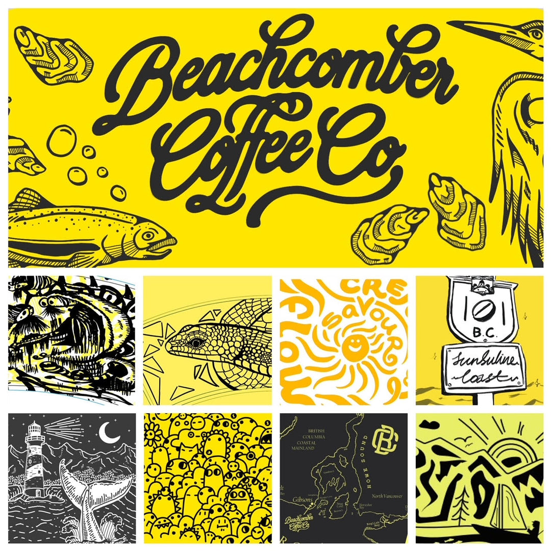 8oz Cup Design Contest Voting – Beachcomber Coffee