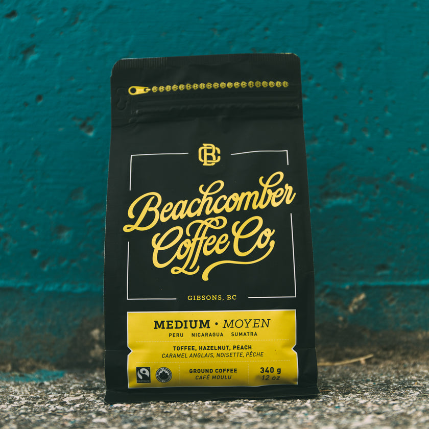 Beachcomber Medium - Ground – Beachcomber Coffee